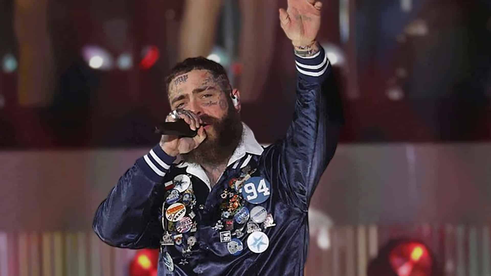 Post Malone Just Took Over the Cowboys-Chiefs Halftime Show and Proved ...