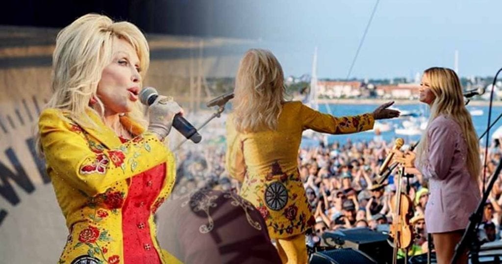 Dolly Parton Surprised Everybody at the Newport Folk Festival